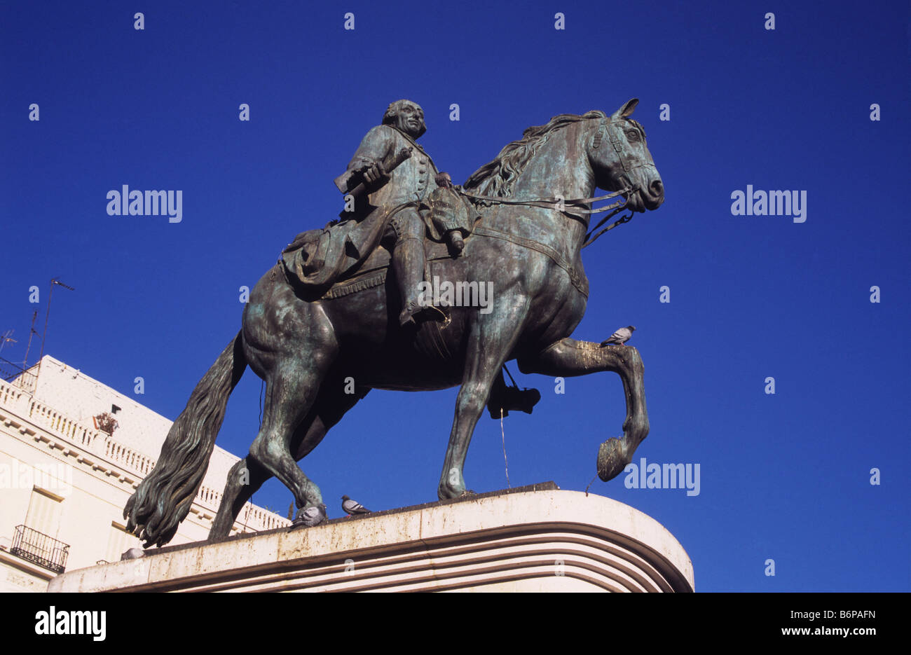 Statue of king carlos 3rd hi-res stock photography and images - Alamy