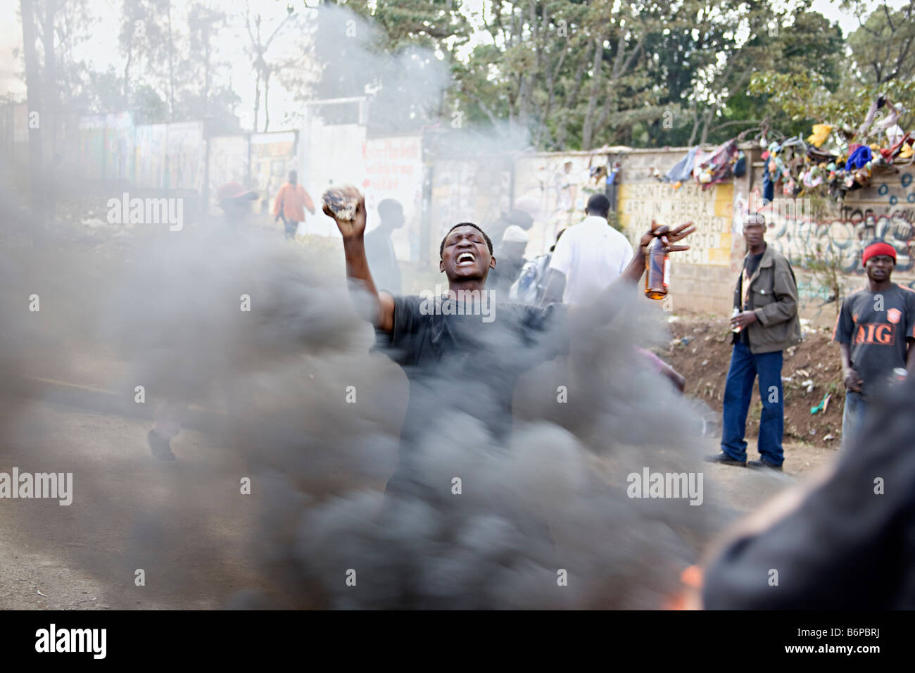 Kenyan Election Upheaval Stock Photo - Alamy