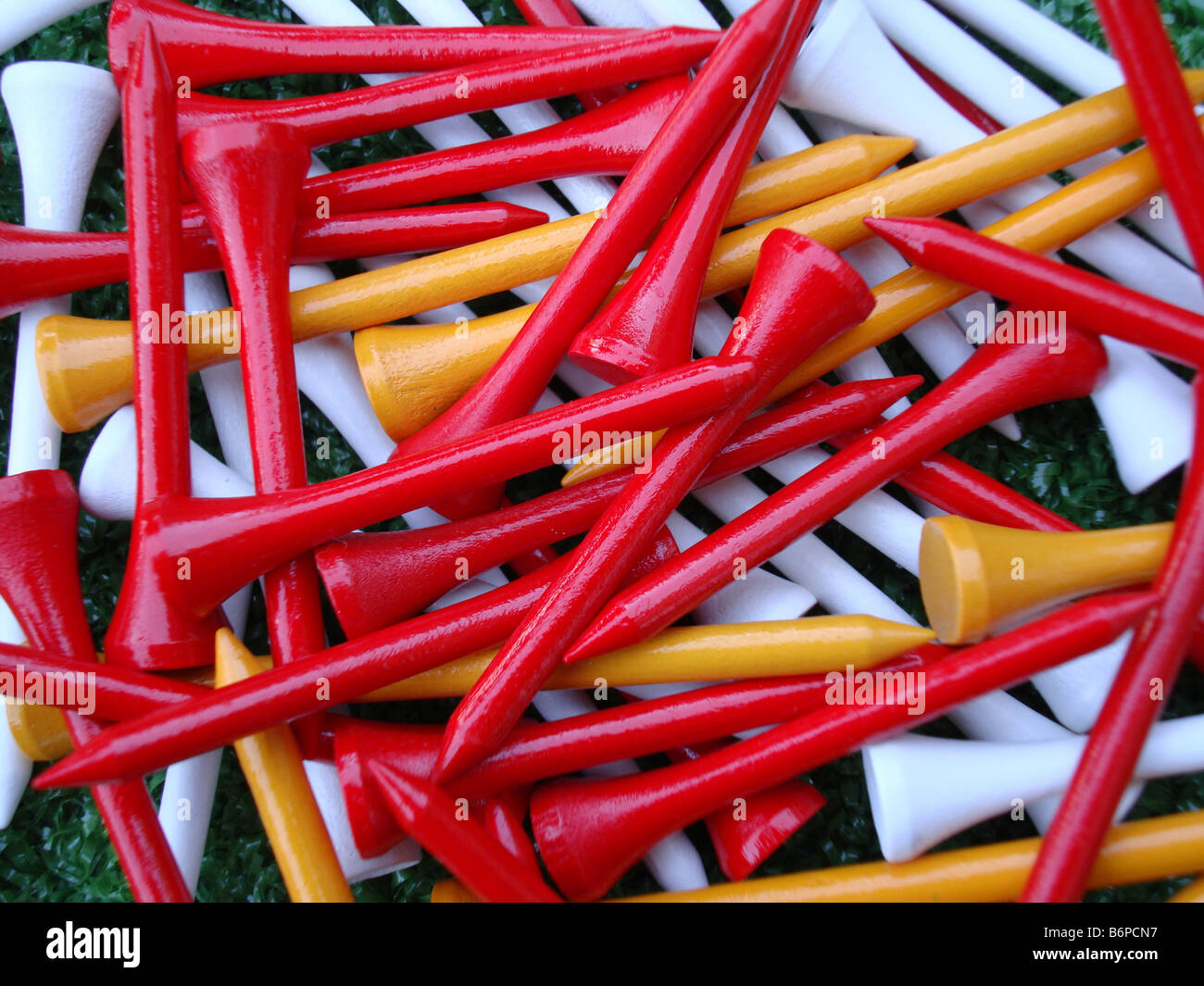 Golf tees hi-res stock photography and images - Alamy