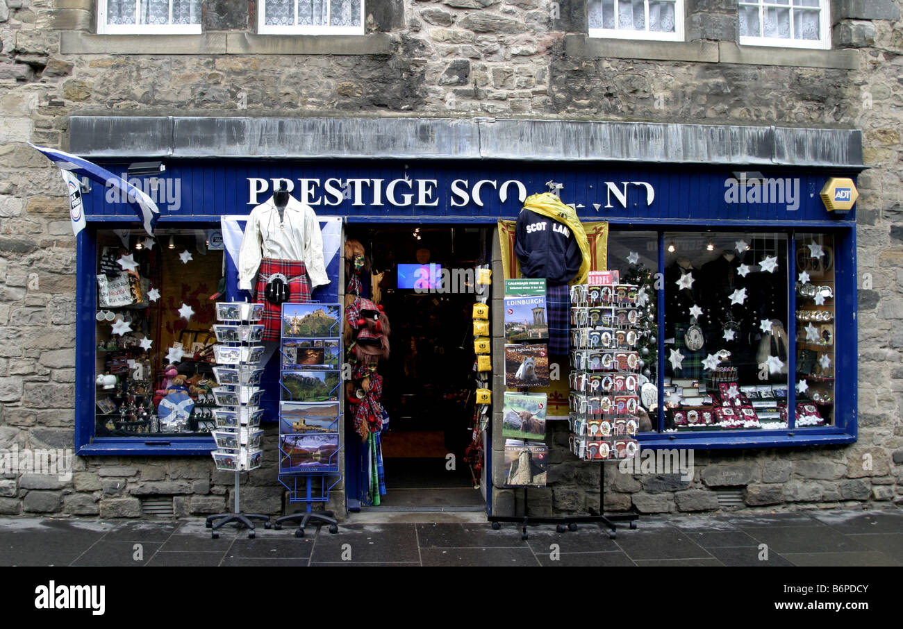 Scottish shop hi-res stock photography and images - Alamy