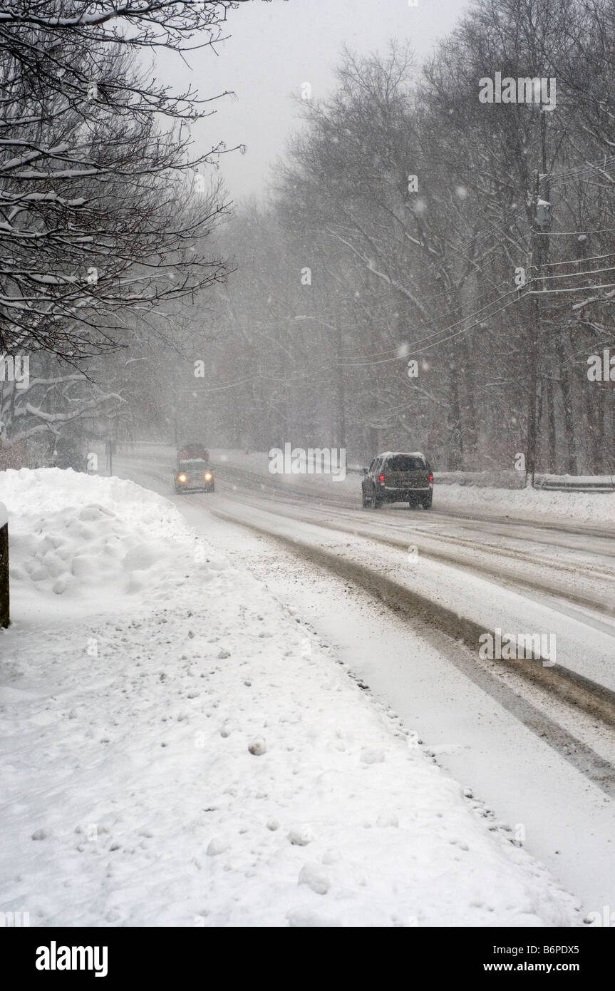 Driving in a storm hi-res stock photography and images - Alamy