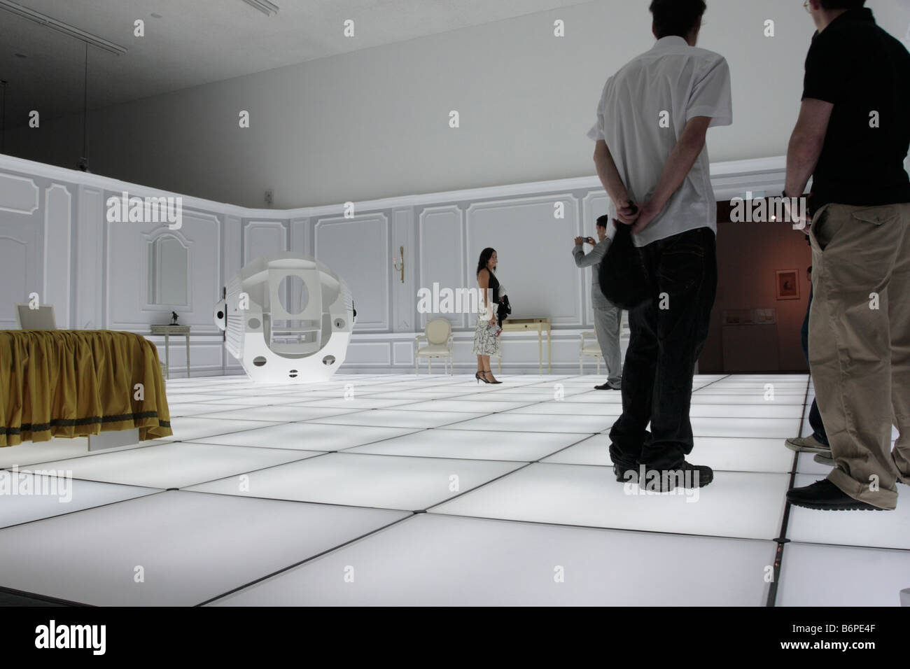 An installation by Mathieu Briand called A Mental Odyssey The Last Room ...