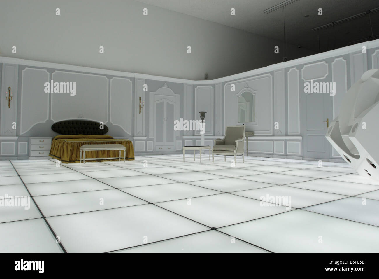 An installation by Mathieu Briand called A Mental Odyssey The Last Room ...