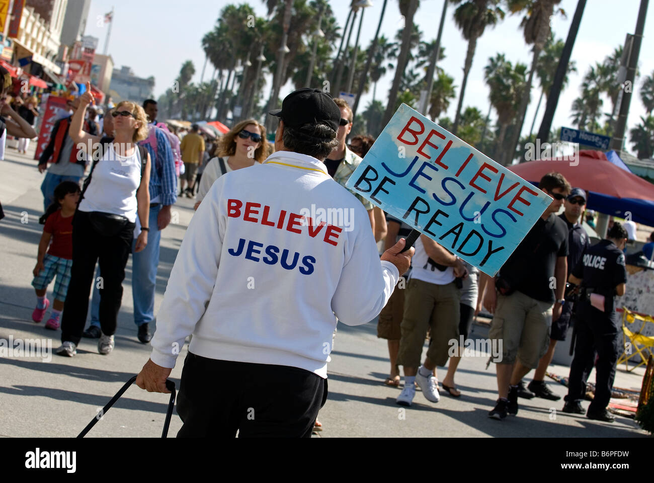 Jesus placard hi-res stock photography and images - Alamy