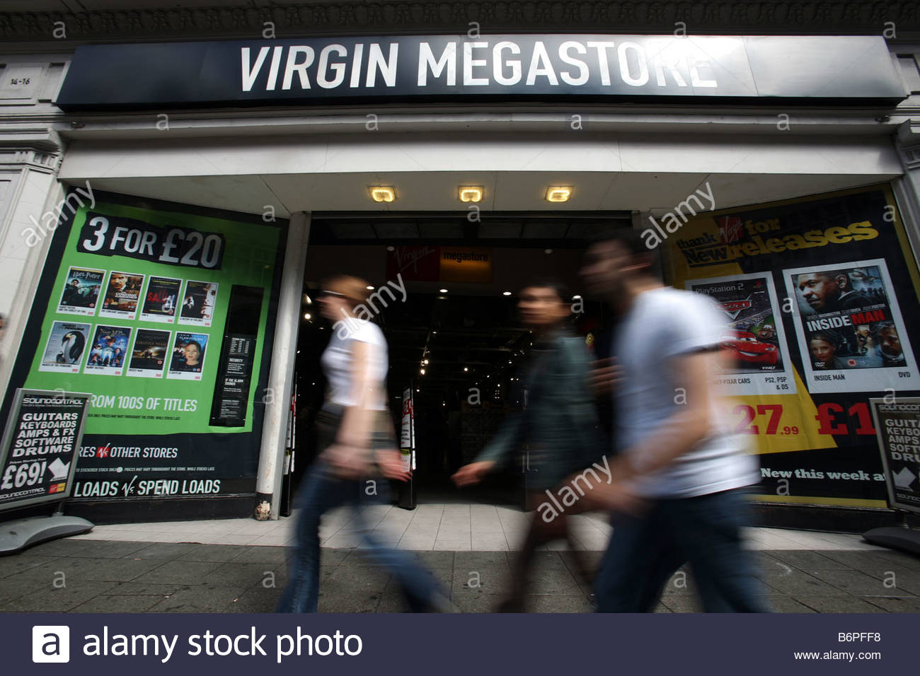 Virgin Megastore London Stock Photos & Virgin Megastore London Stock Images - Alamy