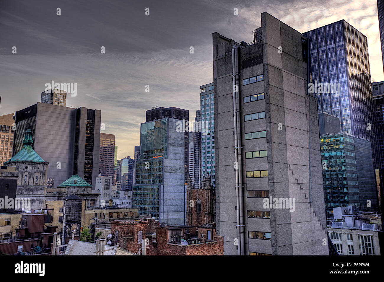 HDR image of New York City Stock Photo - Alamy