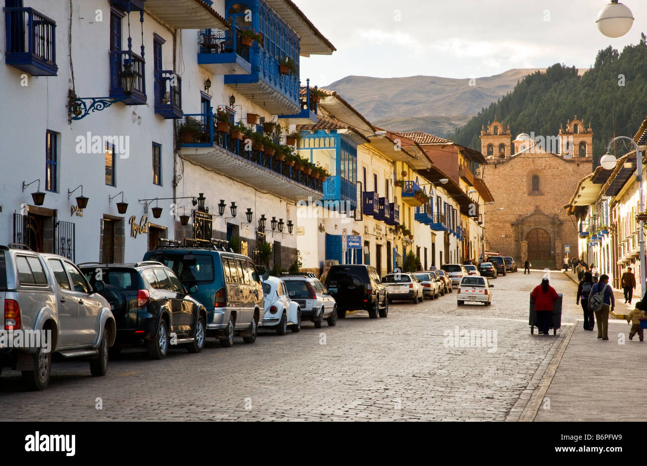Typical spanish street hi-res stock photography and images - Alamy