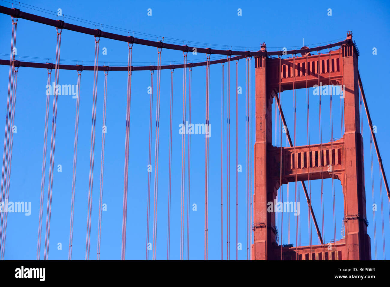 golden gate bridge park san francisco bay Stock Photo - Alamy