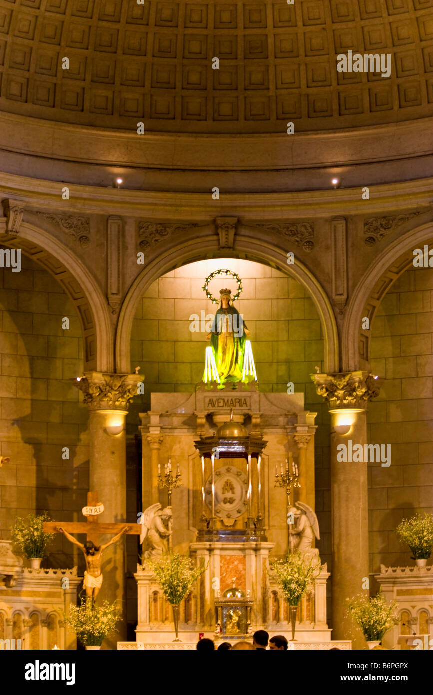 Inside a cathedral of Lima, Peru Stock Photo - Alamy