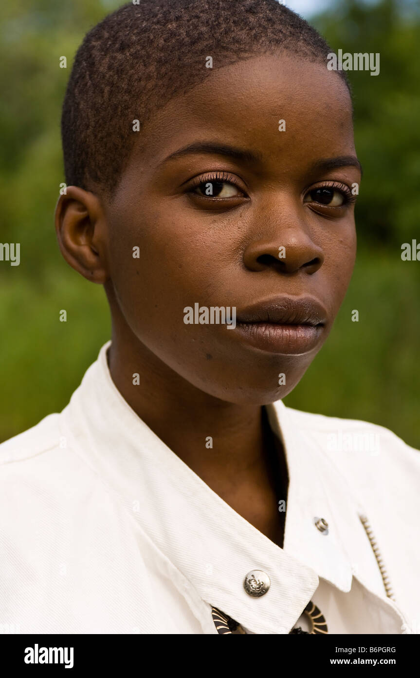 Young colored girl Stock Photo - Alamy