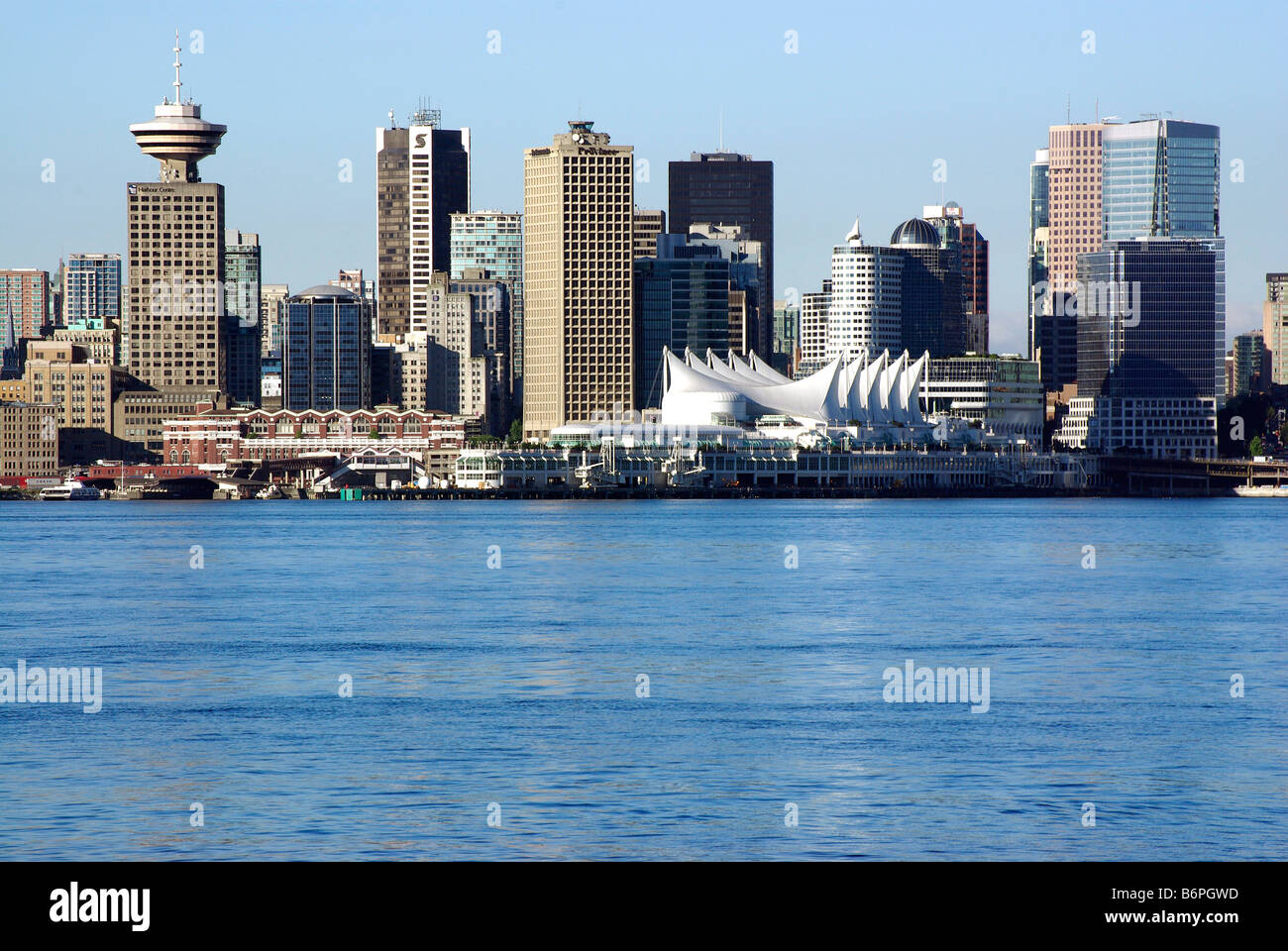 Vancouver skyline, Canada Stock Photo - Alamy