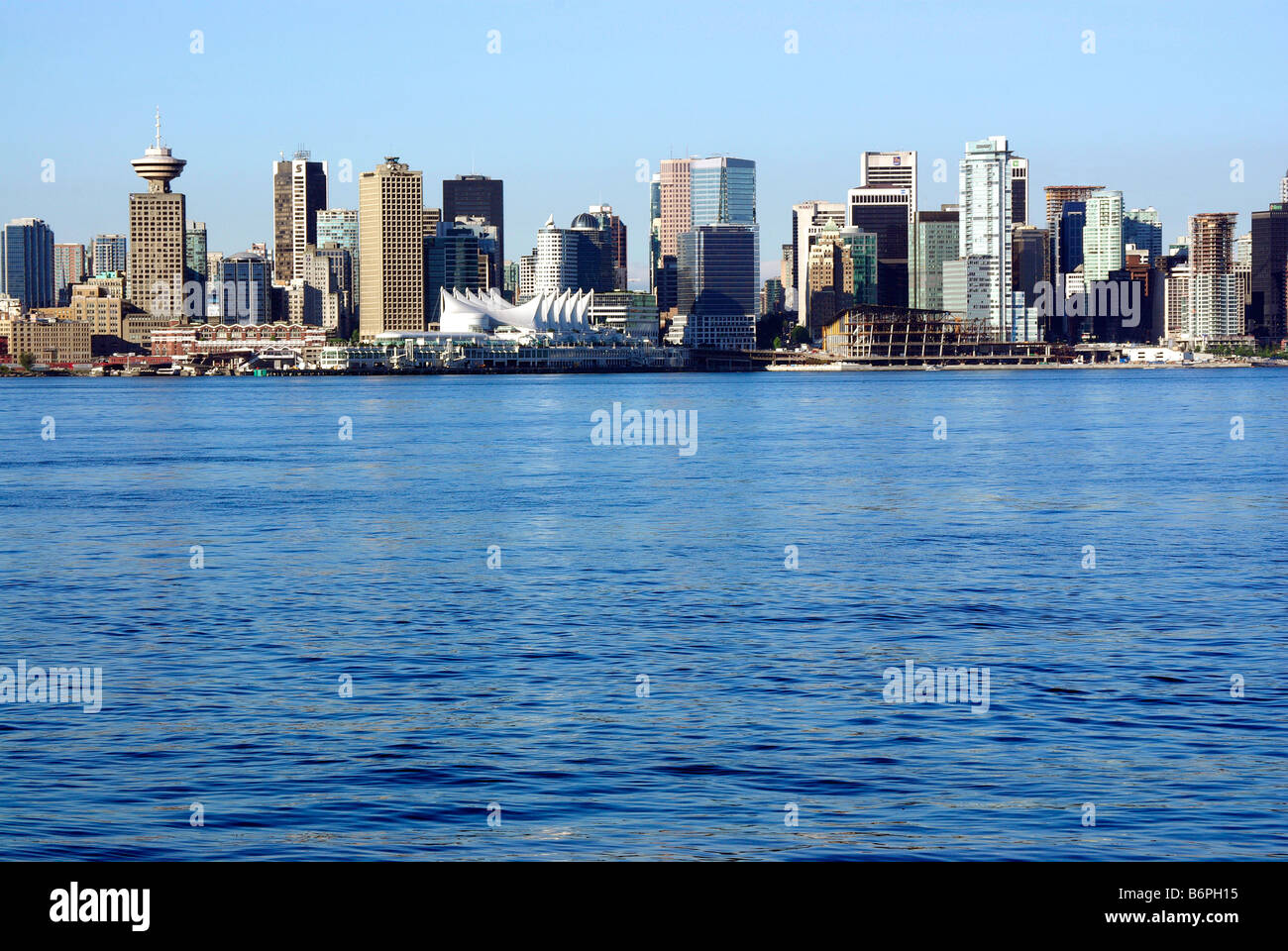 Vancouver skyline, Canada Stock Photo - Alamy