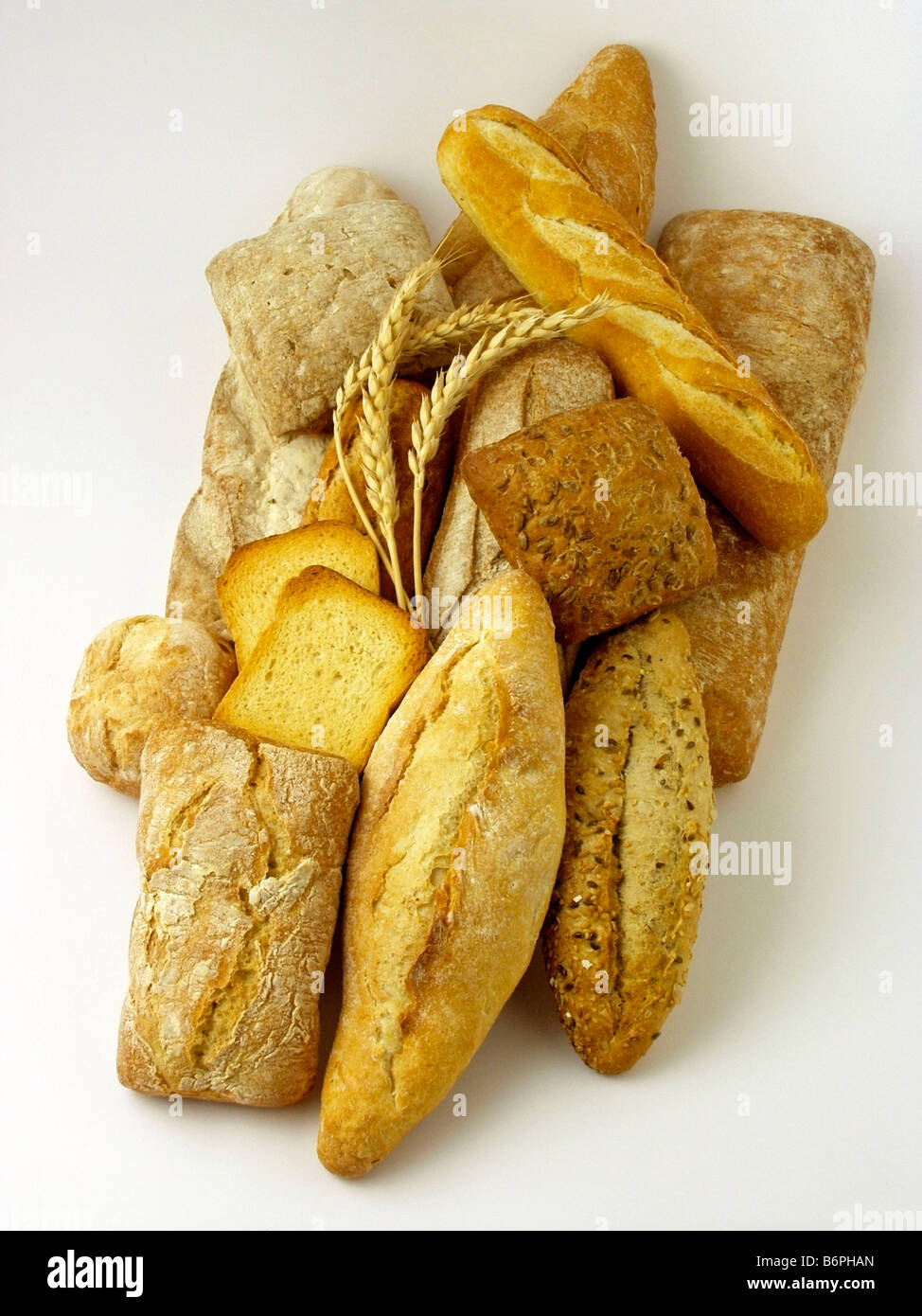 Bread still life Stock Photo - Alamy