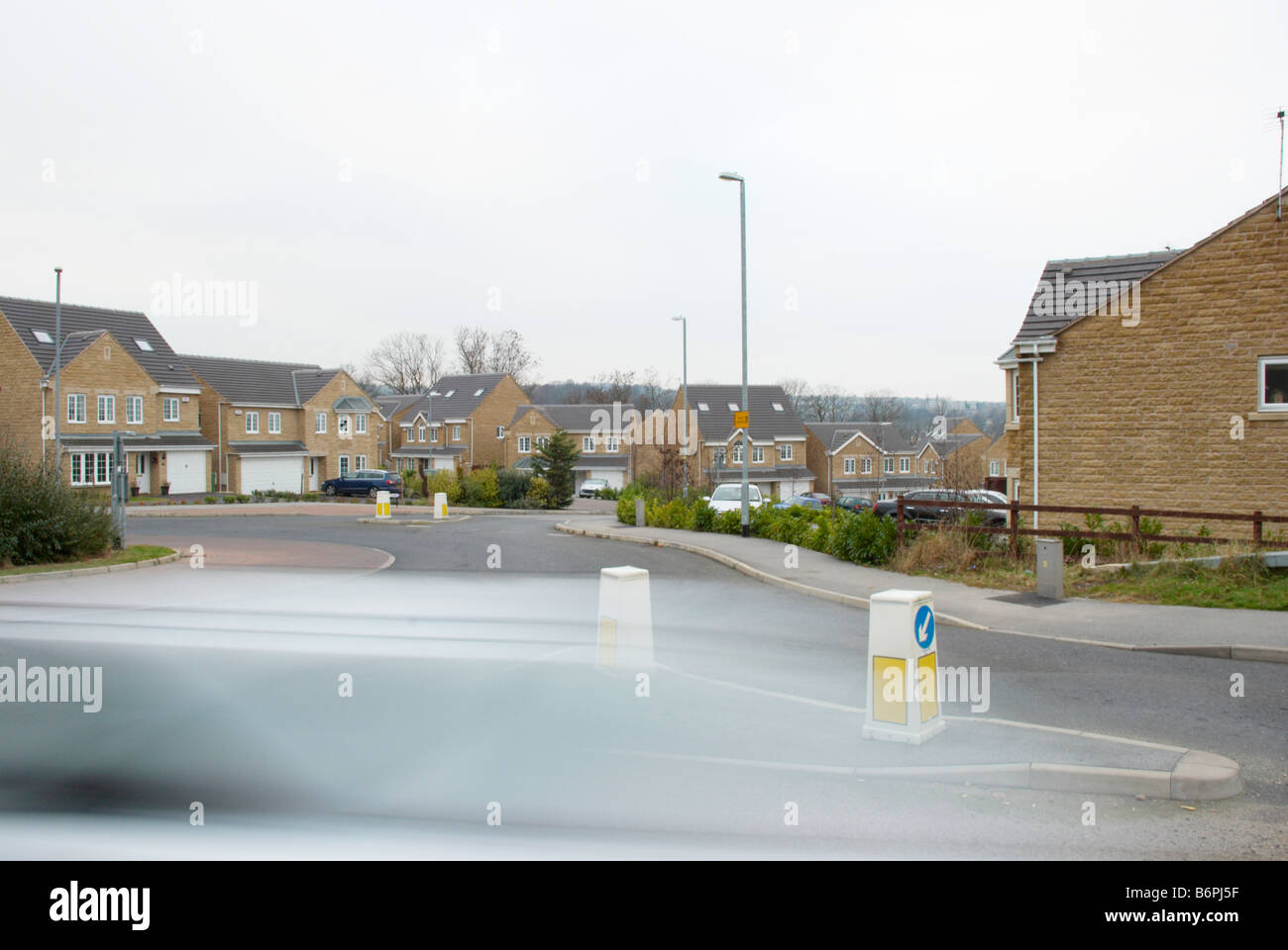 Car roundabout uk traffic cars town hi-res stock photography and images ...