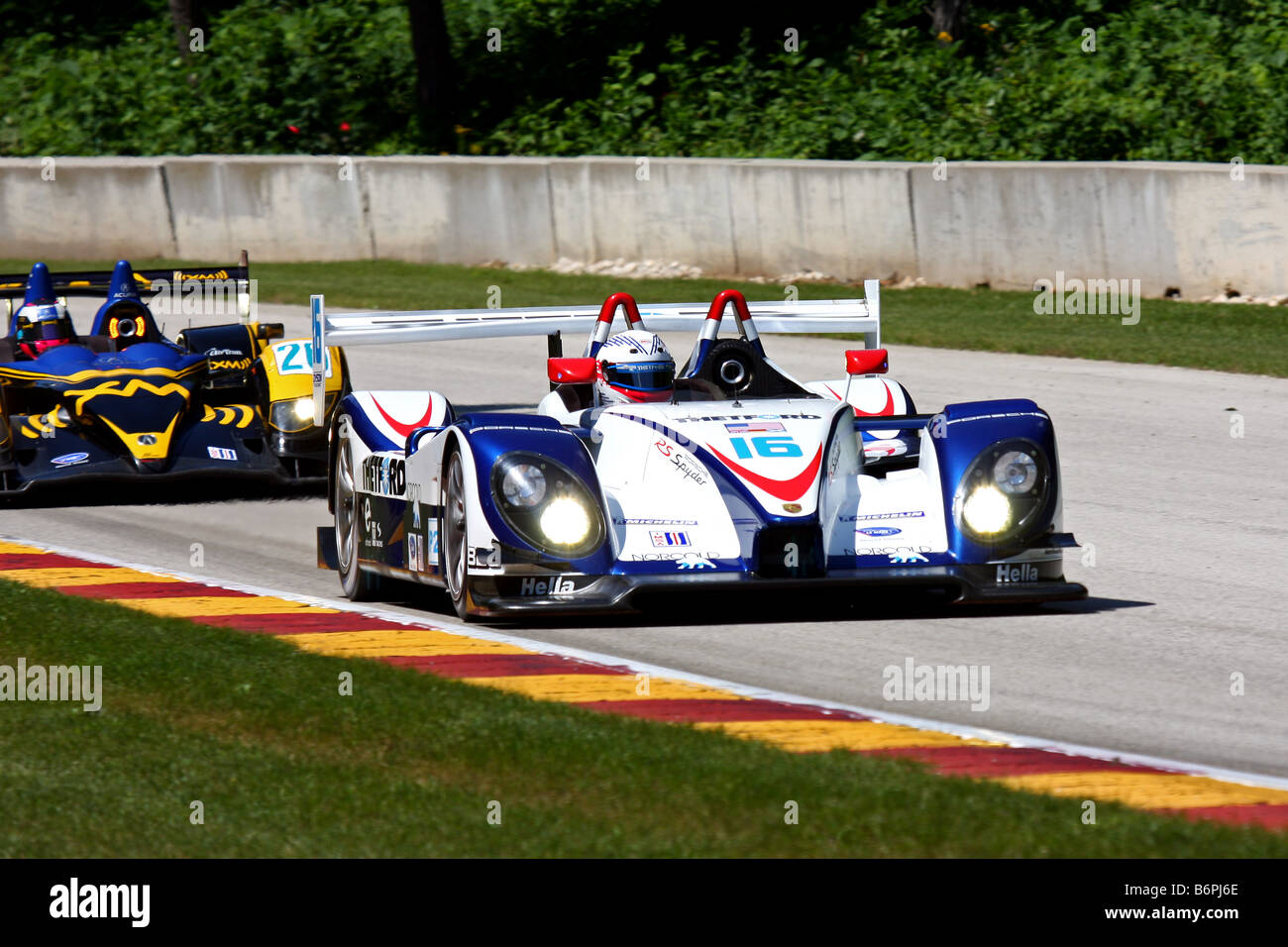 ALMS Racing Road America 2008 Stock Photo - Alamy