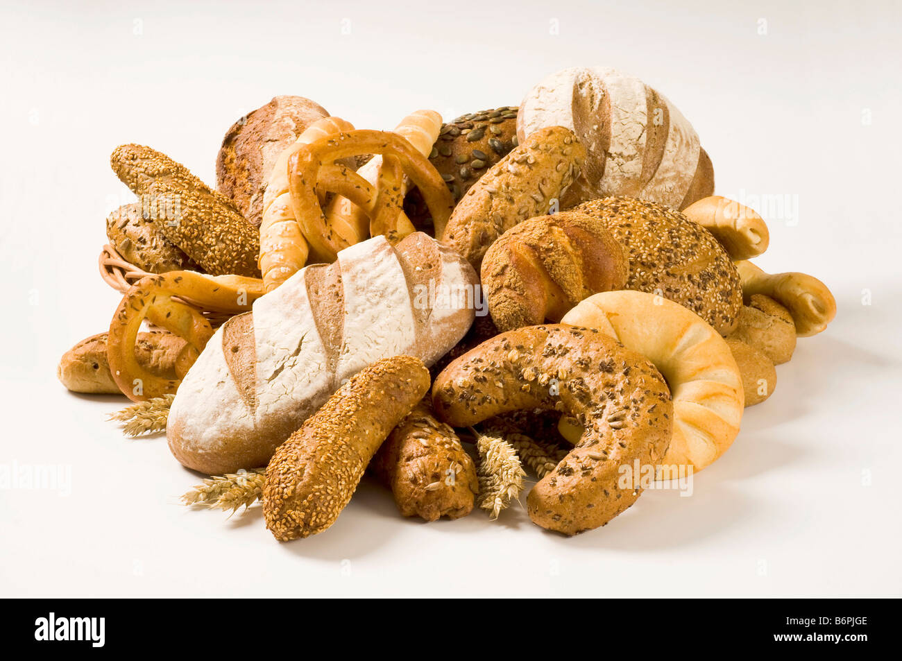 Assortment of bakery products Stock Photo - Alamy