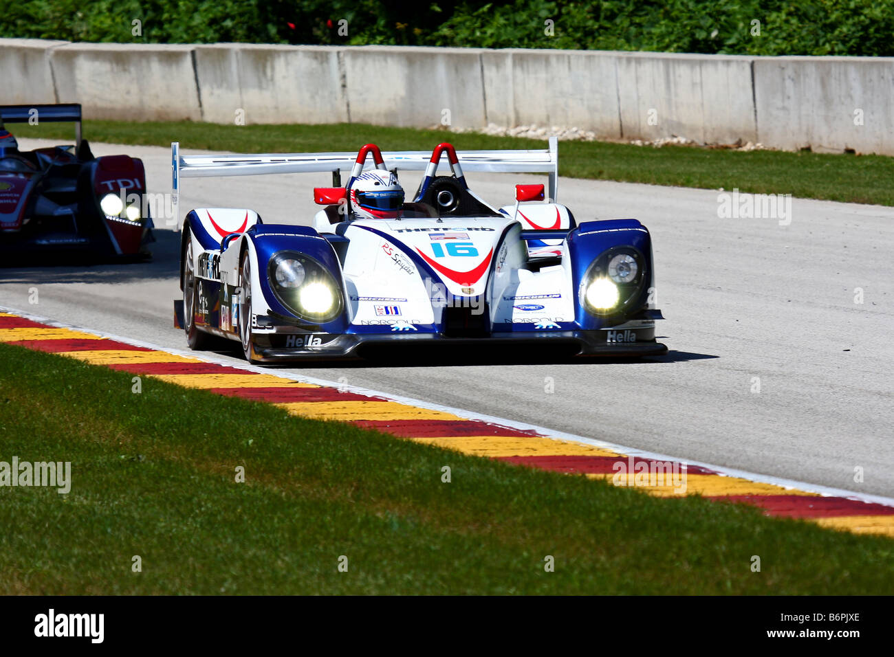 ALMS Racing Road America 2008 Stock Photo - Alamy