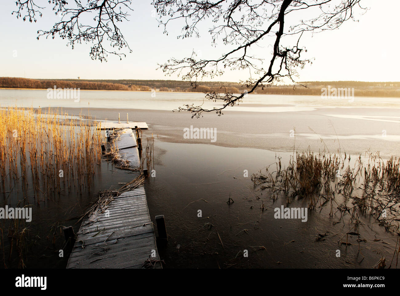 Winter arrives, Lohja, Finland Stock Photo - Alamy