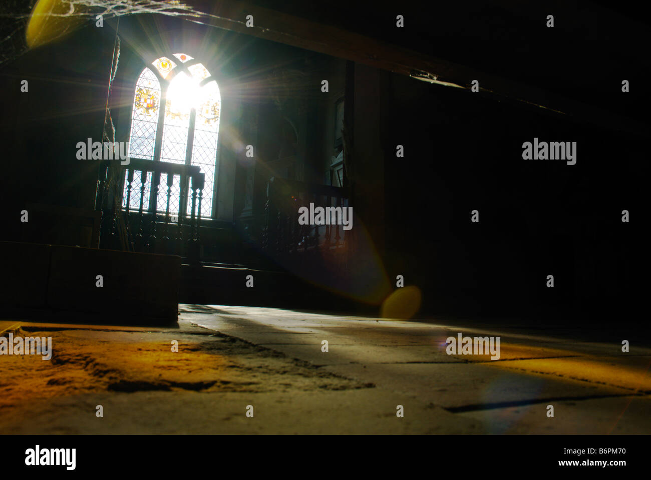 English church eerie hi-res stock photography and images - Alamy