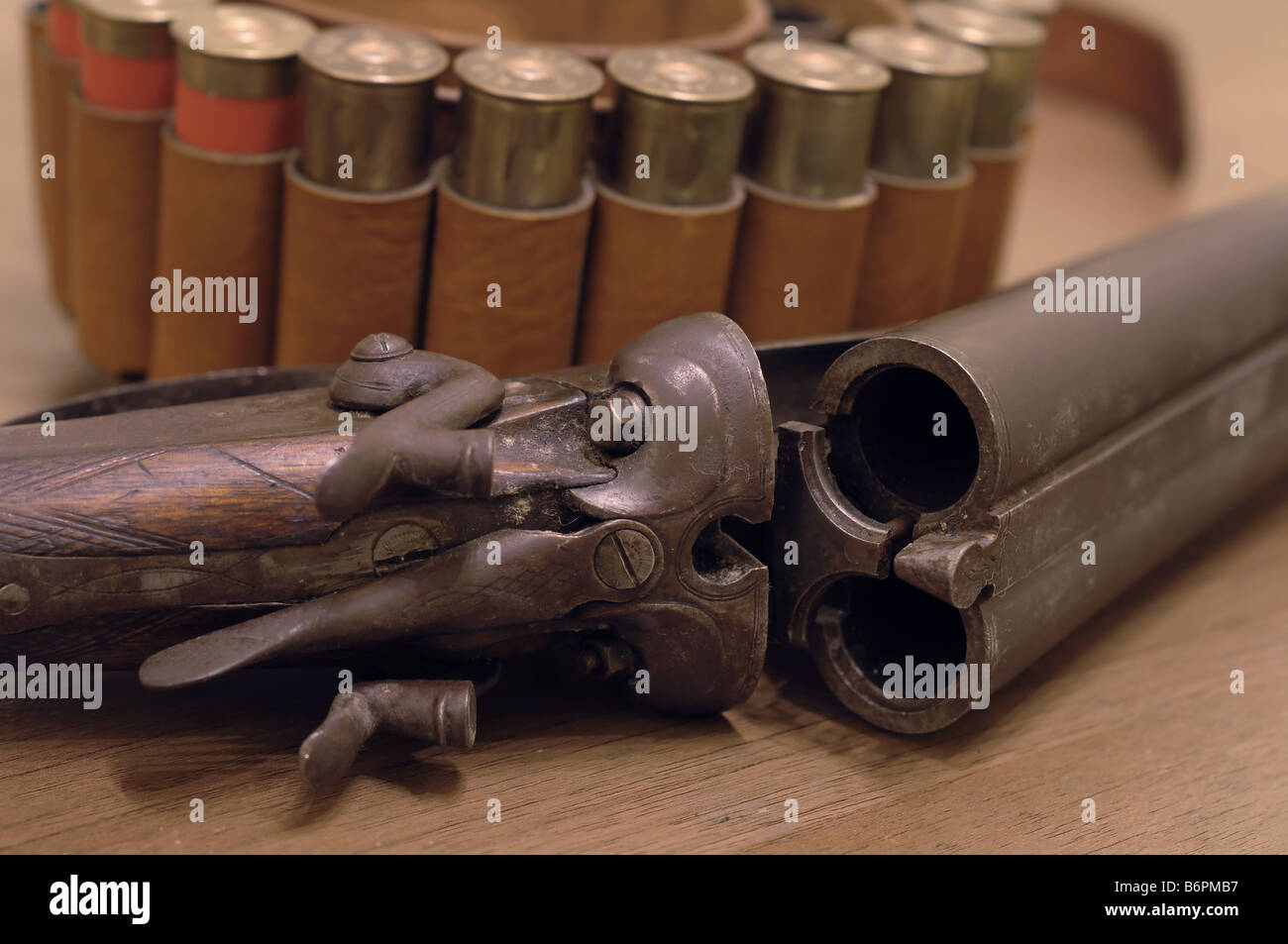 Old shotgun shells hi-res stock photography and images - Alamy
