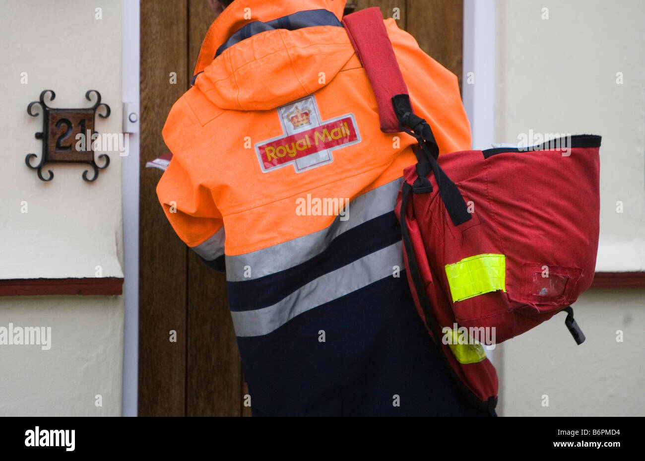 Royal Mail Postman On His Round High Resolution Stock Photography and ...