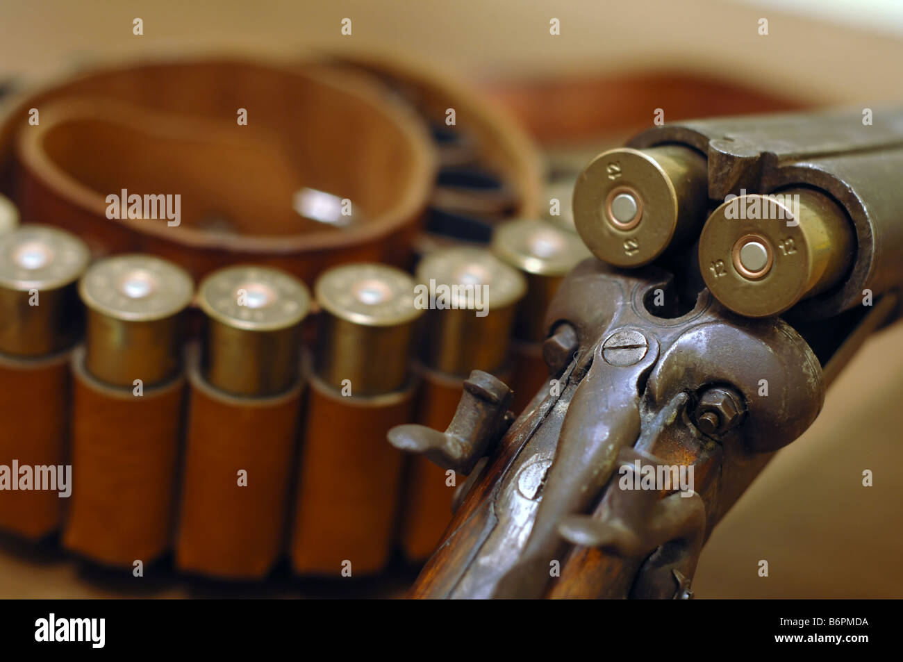 Old shotgun shells hi-res stock photography and images - Alamy