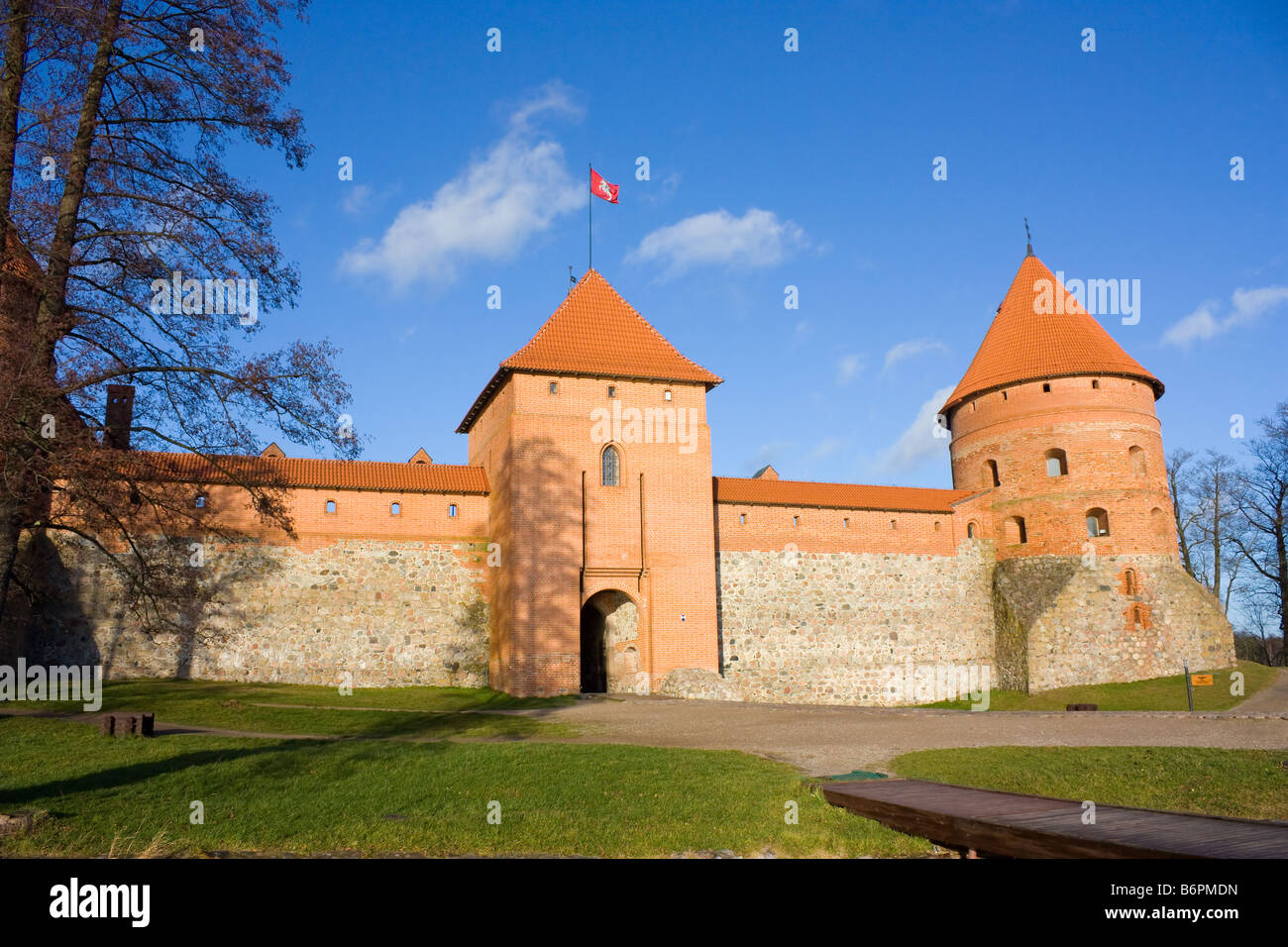 Trakai castle Lithuania Stock Photo - Alamy