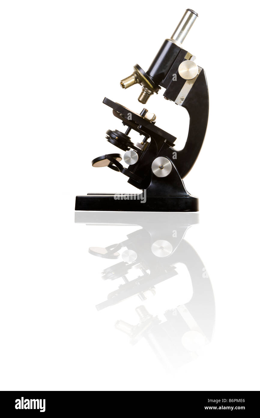 Microscope lenses Cut Out Stock Images & Pictures - Alamy