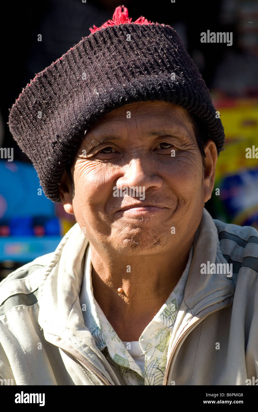 Shan man in Kengtung, Eastern Shan State, Myanmar ( Burma Stock Photo ...