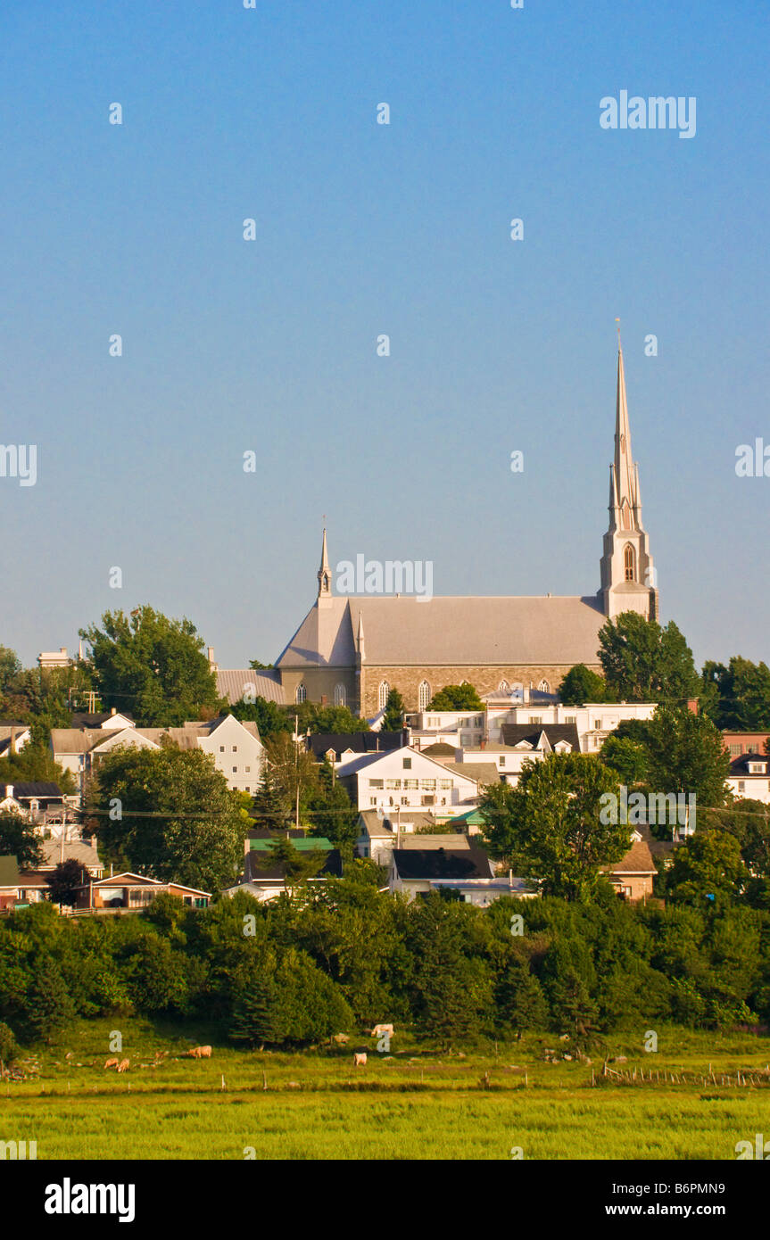 Town of Riviere du Loup Bas saint Laurent Quebec Stock Photo - Alamy