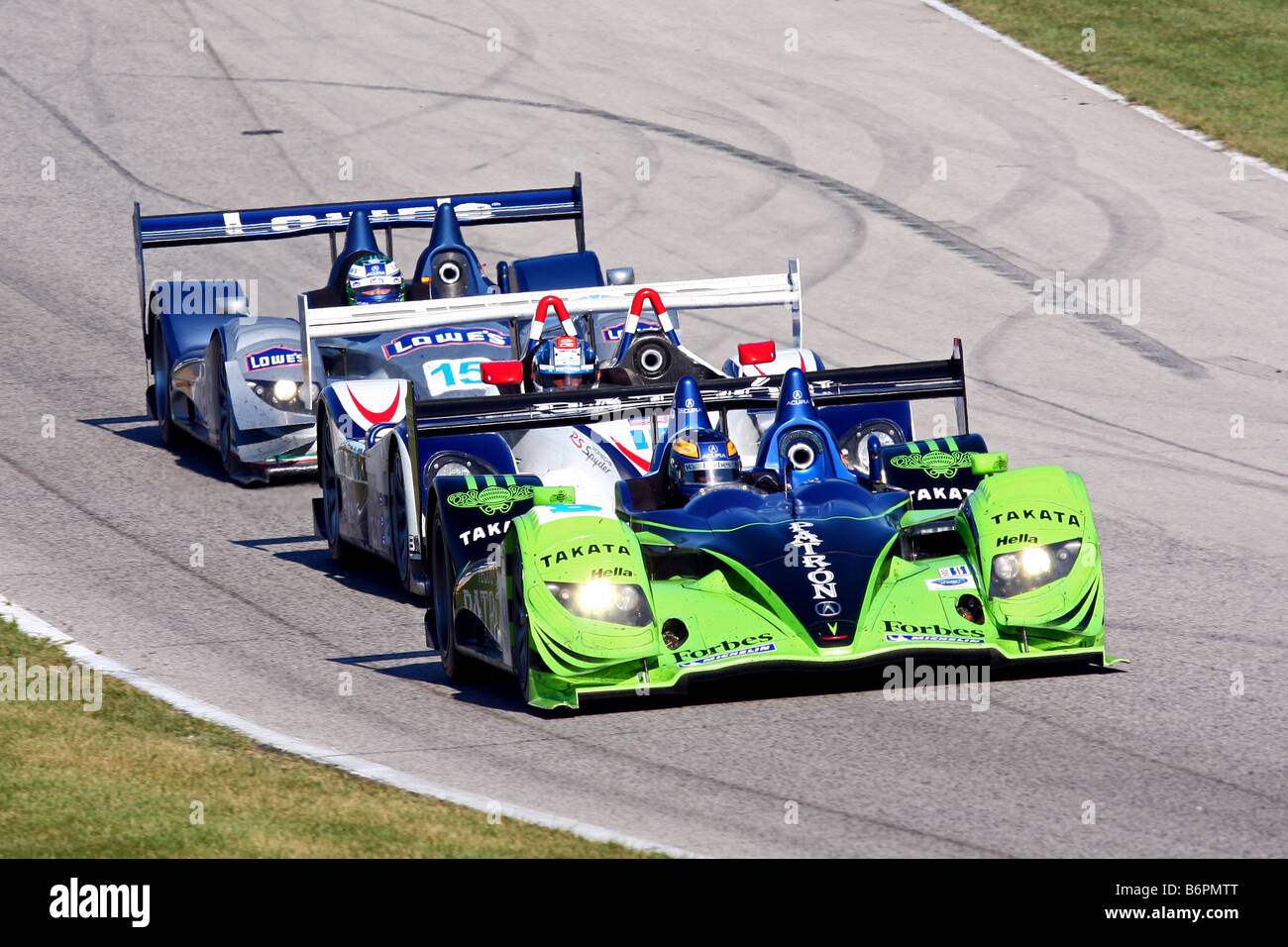 ALMS Racing Road America 2008 Stock Photo - Alamy