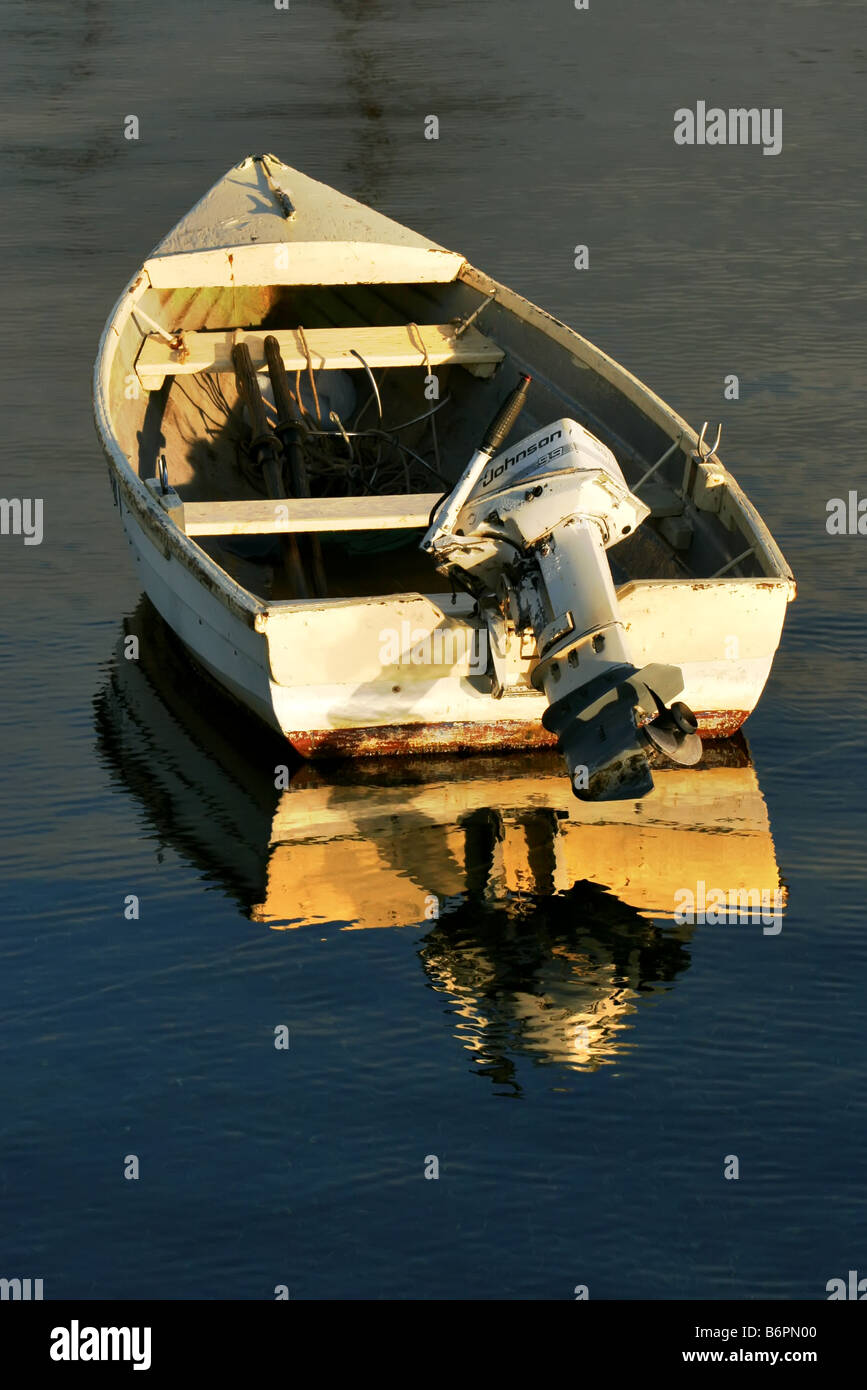 Dinghy with motor hi-res stock photography and images - Alamy