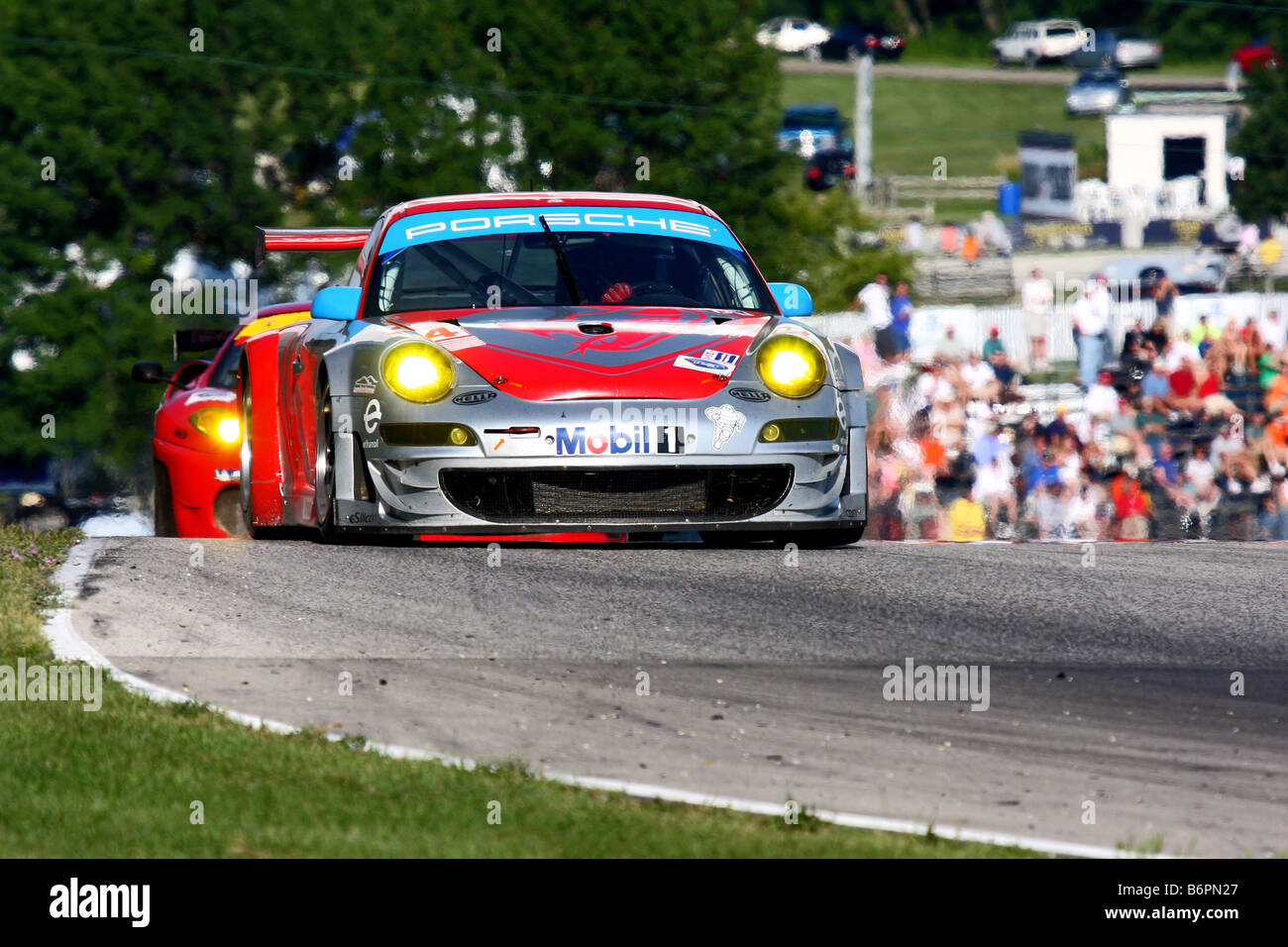 ALMS Racing Road America 2008 Stock Photo - Alamy