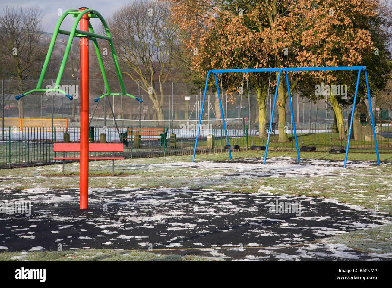 Childrens Playground in Nuttall park,Ramsbottom,lancashire,England ...