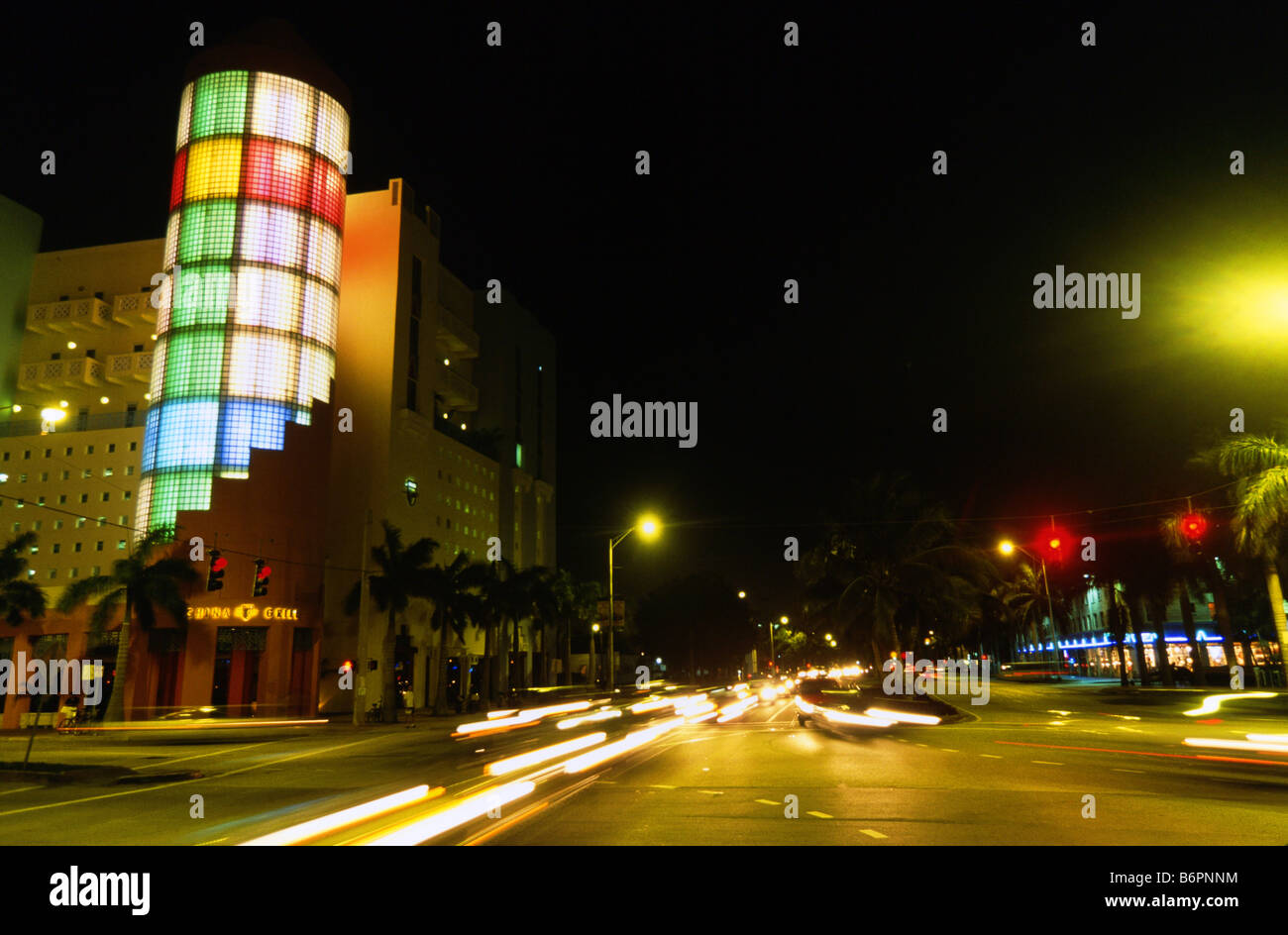South Beach, Art Deco district, Miami Beach Stock Photo - Alamy