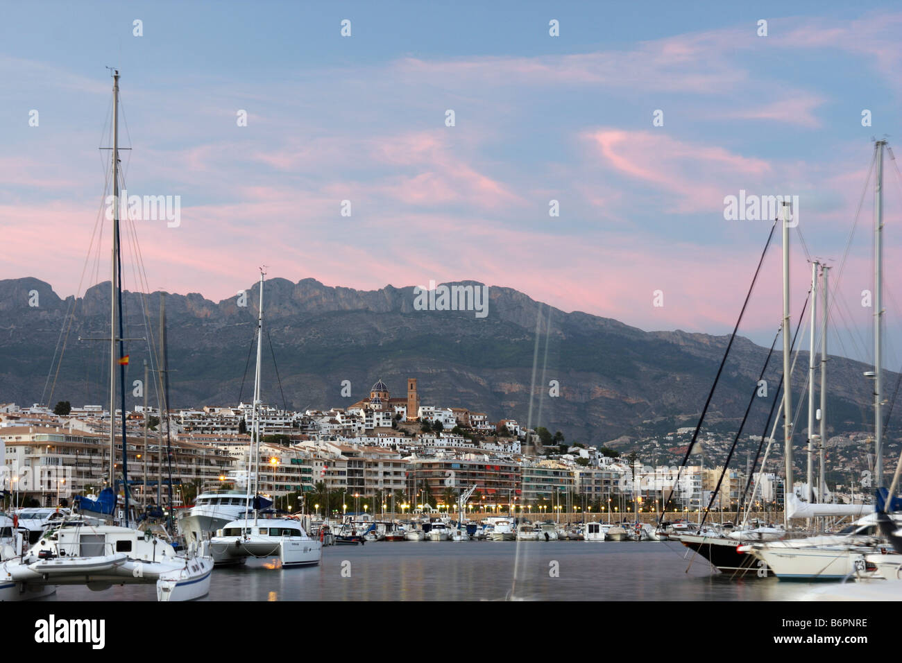 Altea harbour hi-res stock photography and images - Alamy