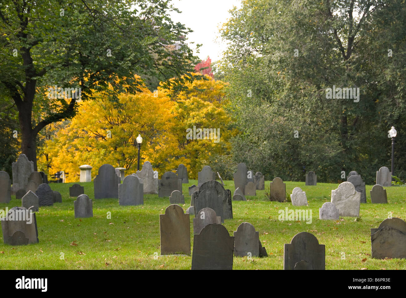 Boston common central burial ground hi-res stock photography and images ...