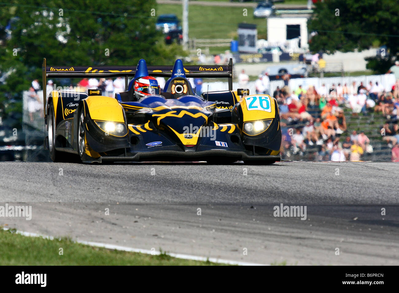 ALMS Racing Road America 2008 Stock Photo - Alamy