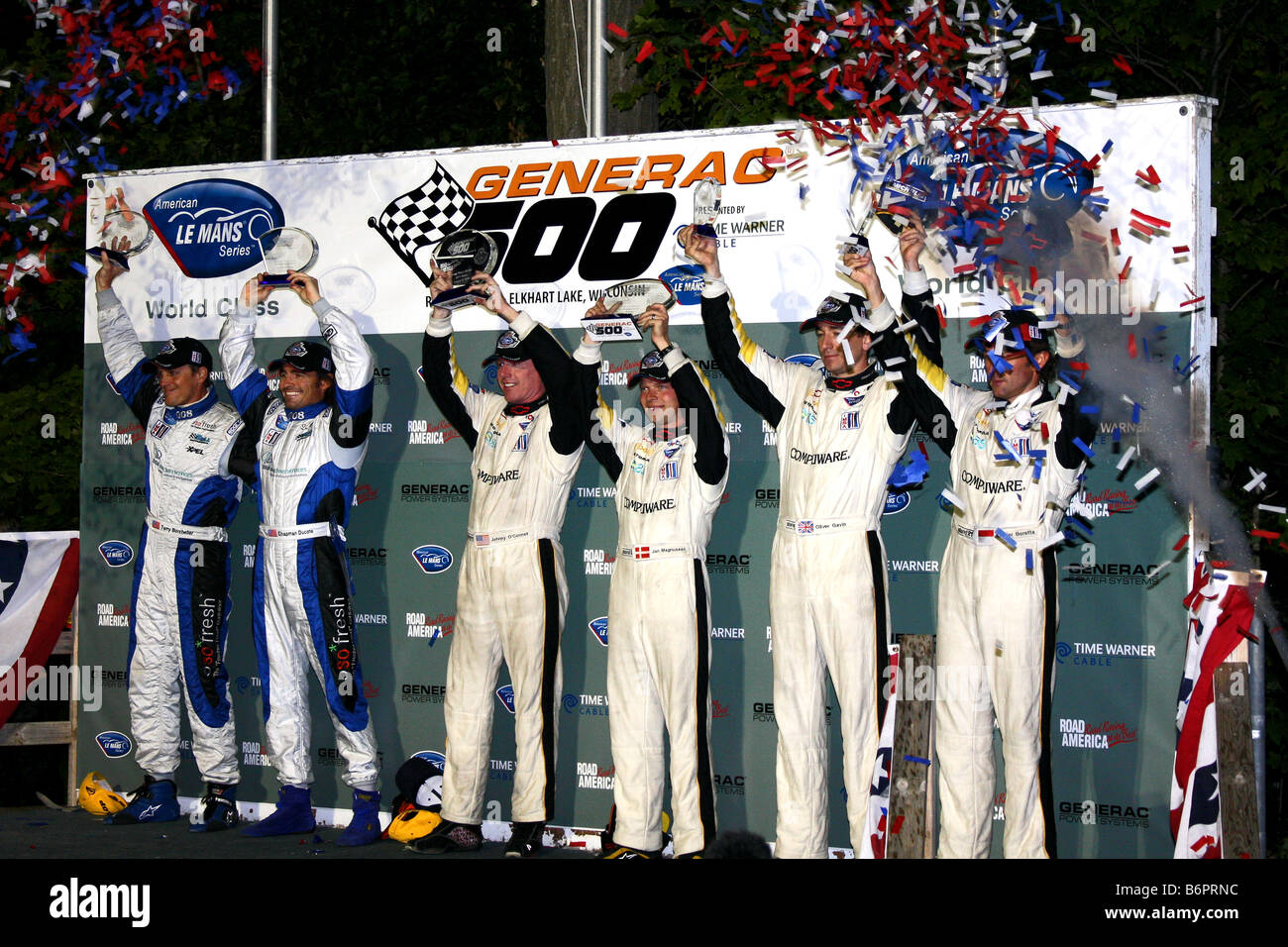 ALMS Racing Road America 2008 Stock Photo - Alamy