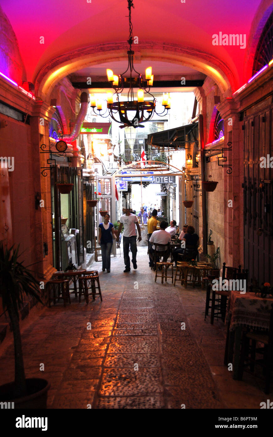 Views of Old City, Jerusalem, Israel - Christian Quarter Stock Photo ...