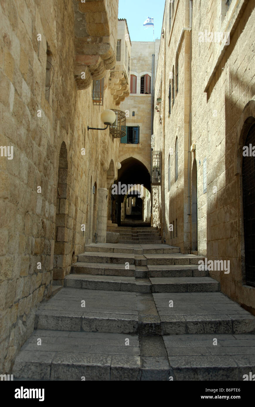 Views of Old City, Jerusalem, Israel - Sabbath, Jewish Quarter Stock ...