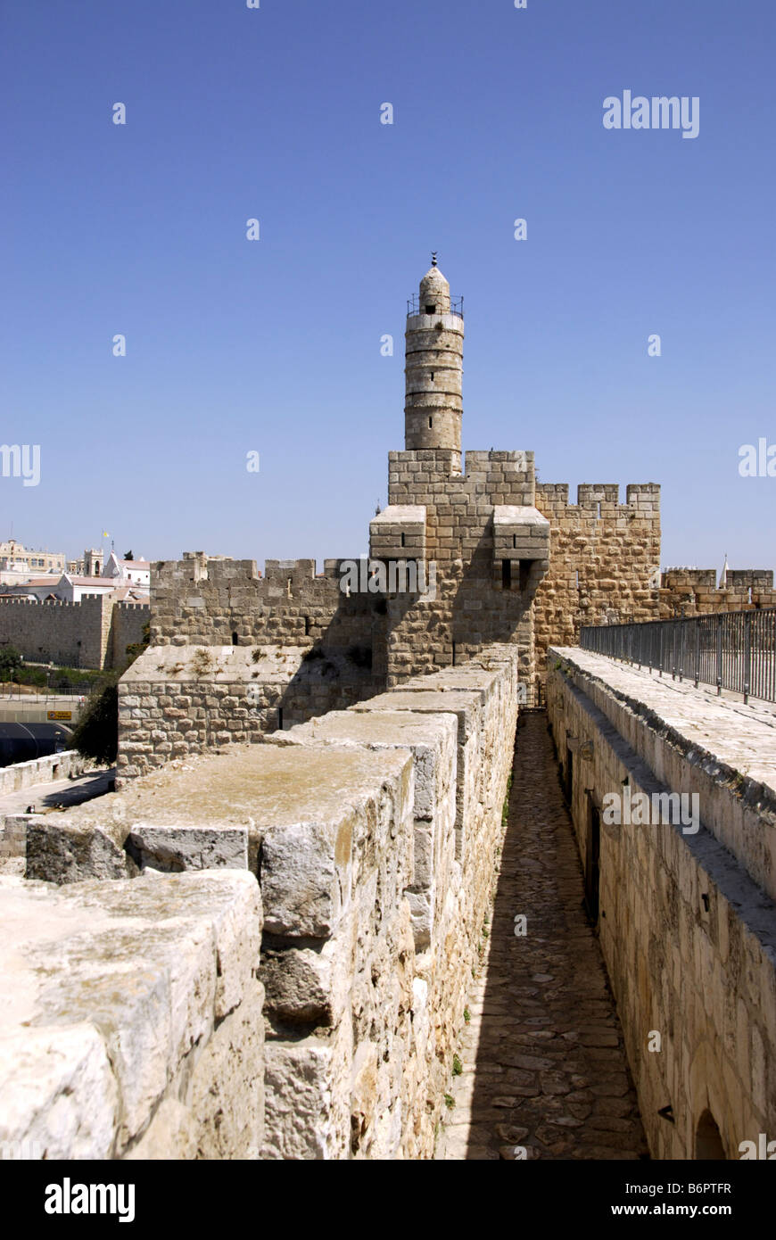 Old city ramparts jerusalem jerusalem hi-res stock photography and ...