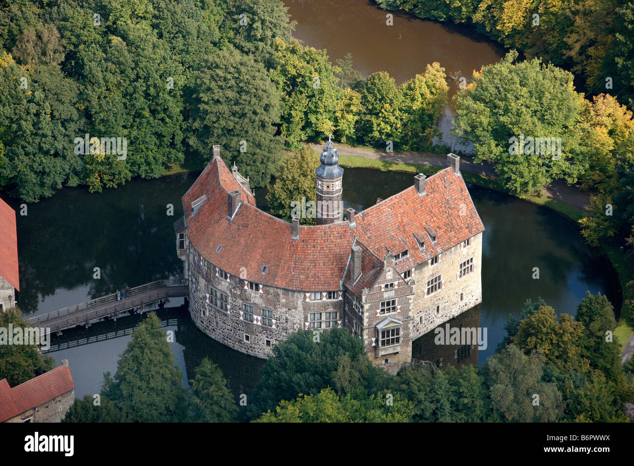 Vischering castle, Luedinghausen, Germany Stock Photo - Alamy