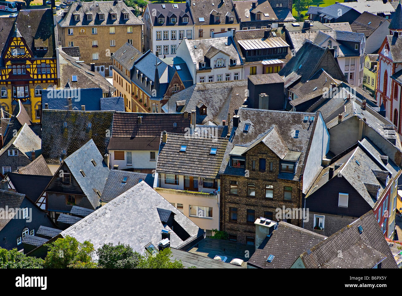 view from above of Colmar, France, Alsace, Europe Stock Photo - Alamy