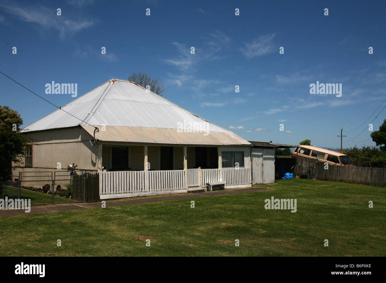 Old Australian homestead at Gladstone Macleay River New South Wales ...