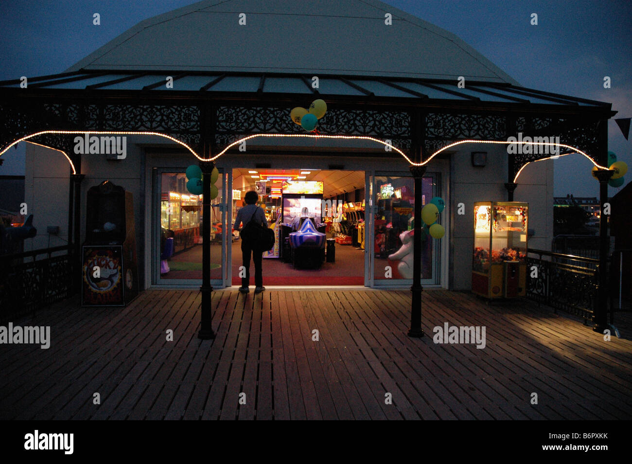 Amusement Arcade Skegness Lincolnshire England High Resolution Stock ...