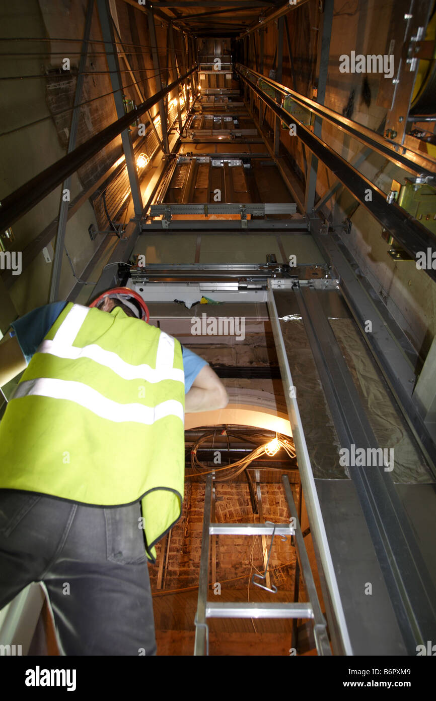 Lift shaft construction hi-res stock photography and images - Alamy