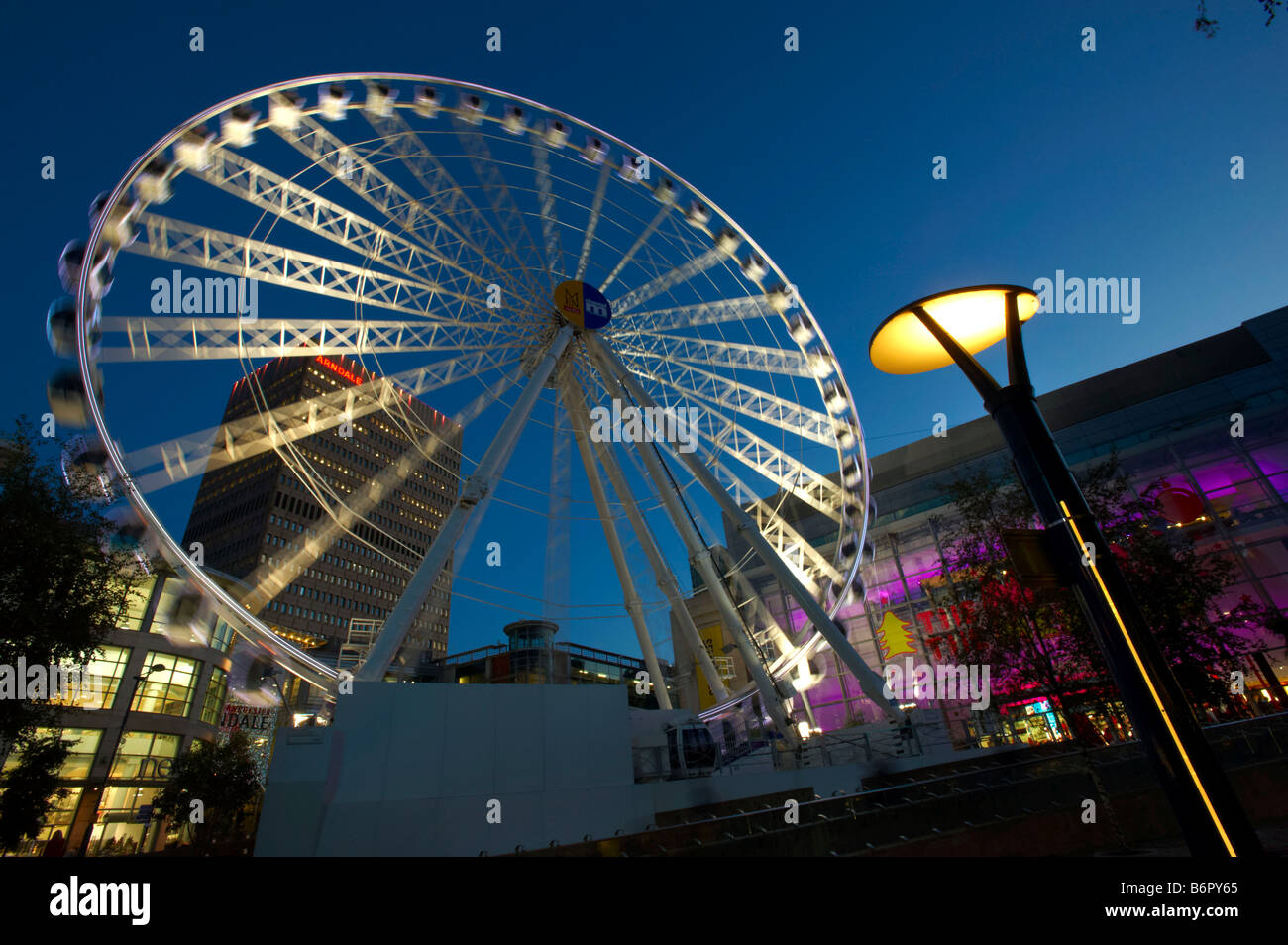 Manchester At Night Stock Photo - Alamy