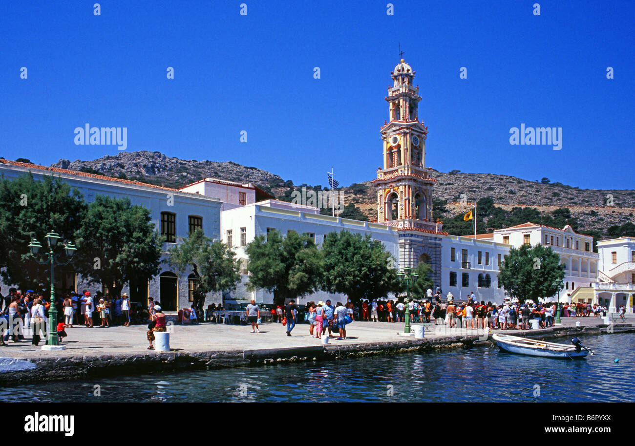 Bell tower panormitis monastery hi-res stock photography and images - Alamy