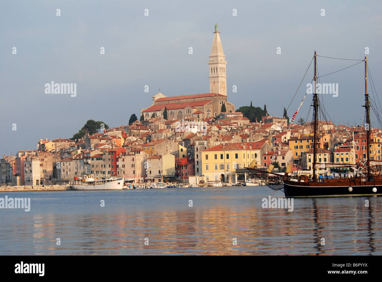 Medieval town of Rovinj Istria Croatia Stock Photo - Alamy